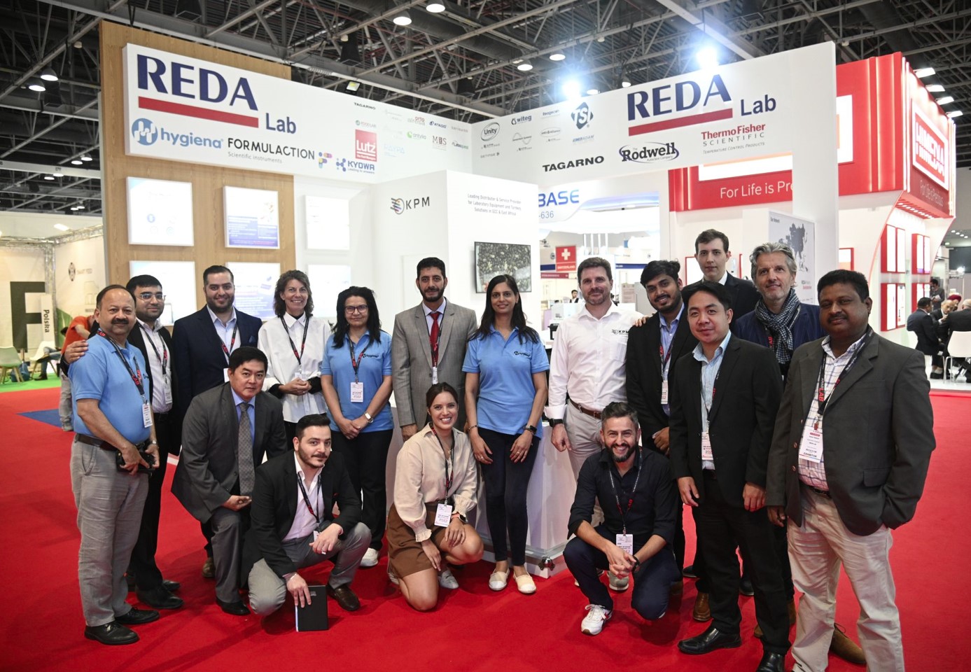REDA Lab Gathers Multiple Partners at Arablab 2022 - REDA Chemicals