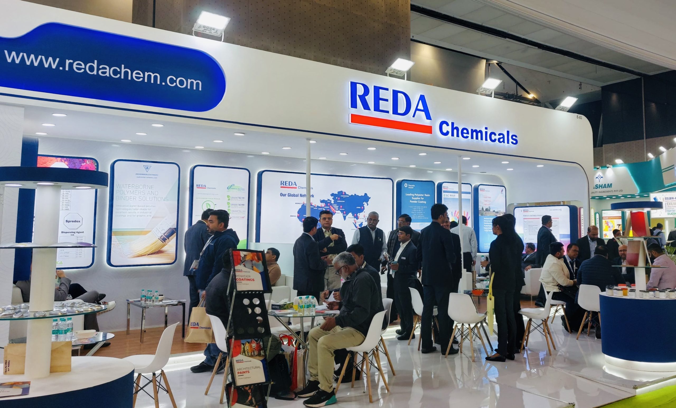 REDA Wrapping Up a Fantastic Paint India 2025 - REDA Chemicals